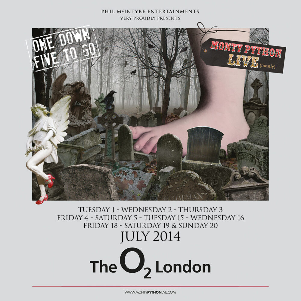 Monty Python Live Review - Sunday Times - Caroline Jay Ranger